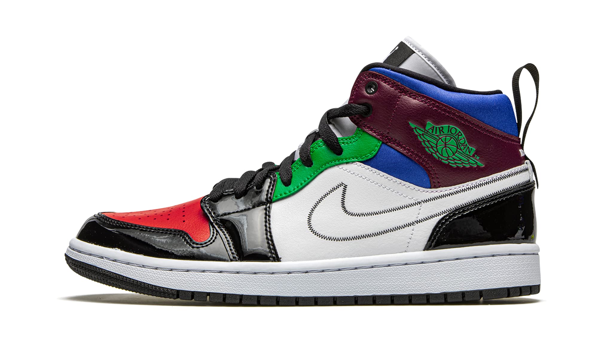 Jordan Womens WMNS Air Jordan 1 MID SE DB5454 001 Multicolor - Size 7.5W