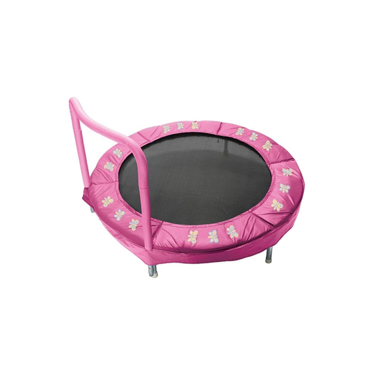 JumpKing 48" Bouncer Butterfly Pink