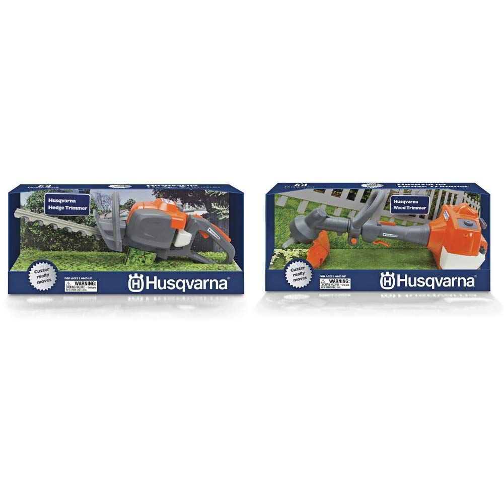 Husqvarna Toy Hedge Trimmer and Toy String Trimmer Combo Pack