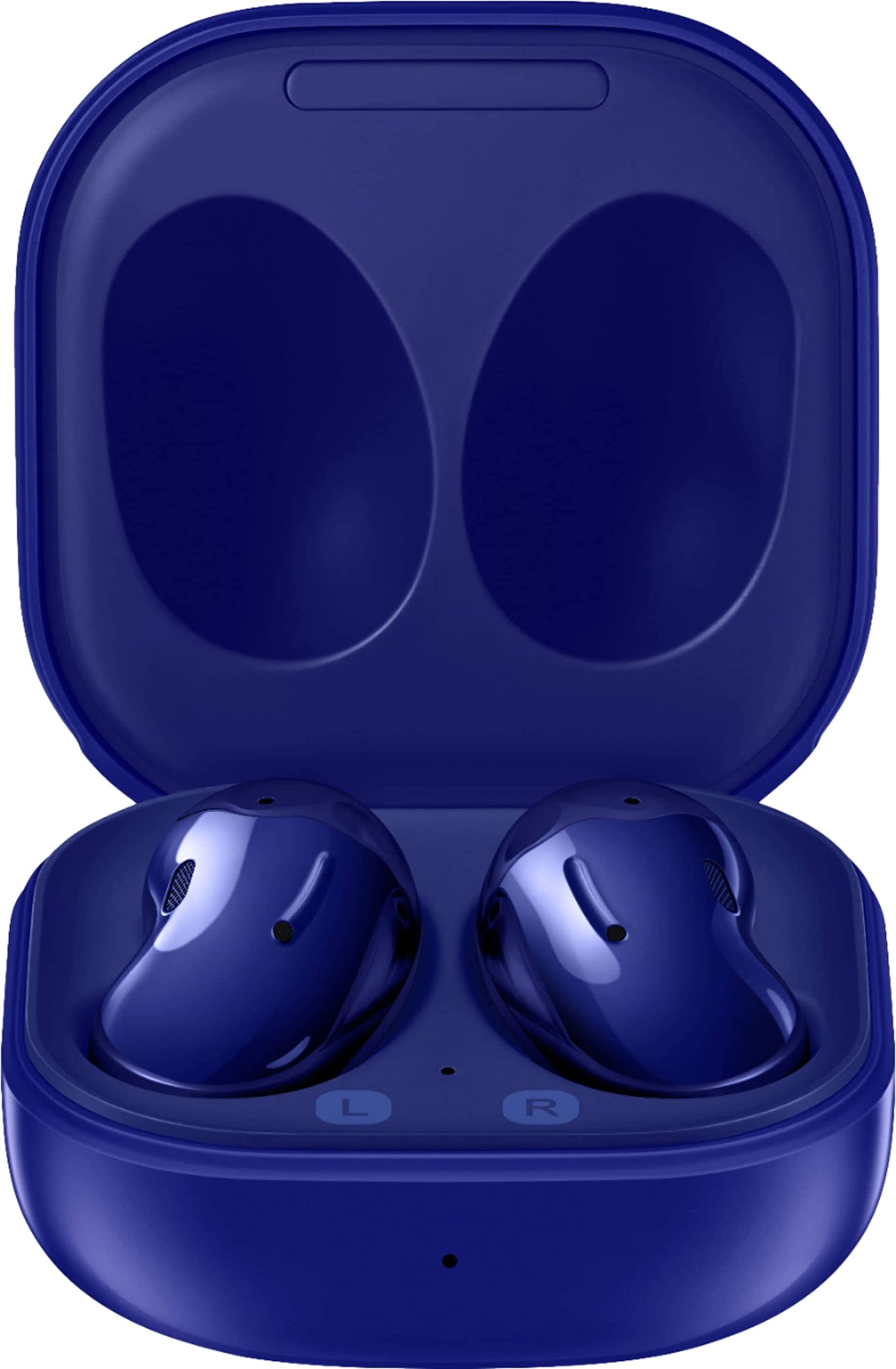 SAMSUNG Galaxy Buds Live True Wireless Earbuds (US Version, Active Noise Cancelling, Wireless Charging Case Included) Mystic Blue, SM-R180NZBAXAR