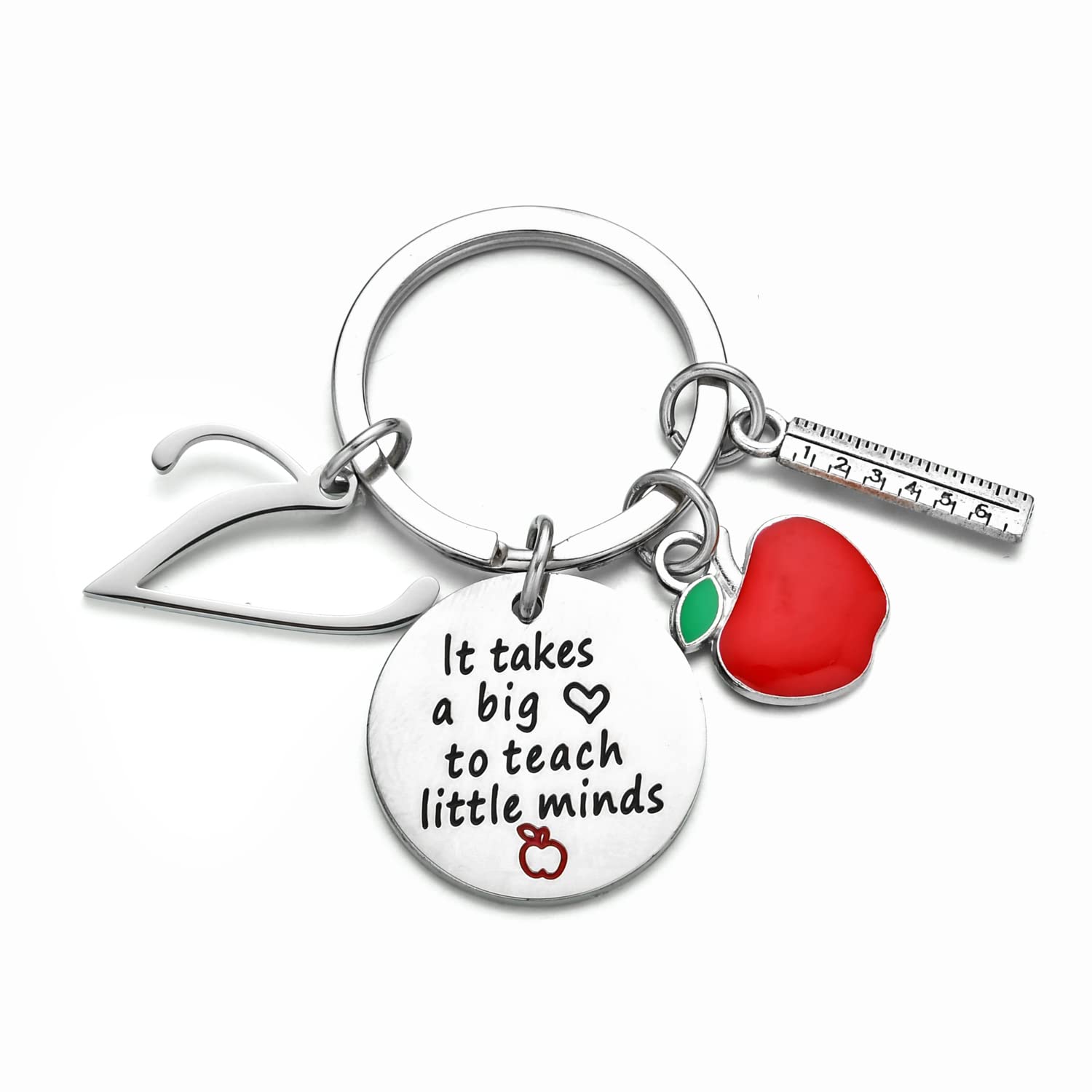JRXOO Teacher Appreciation Gift Thank You Gift For Teacher Best Teacher Gift Graduation Gift For Teacher Keychain (V)