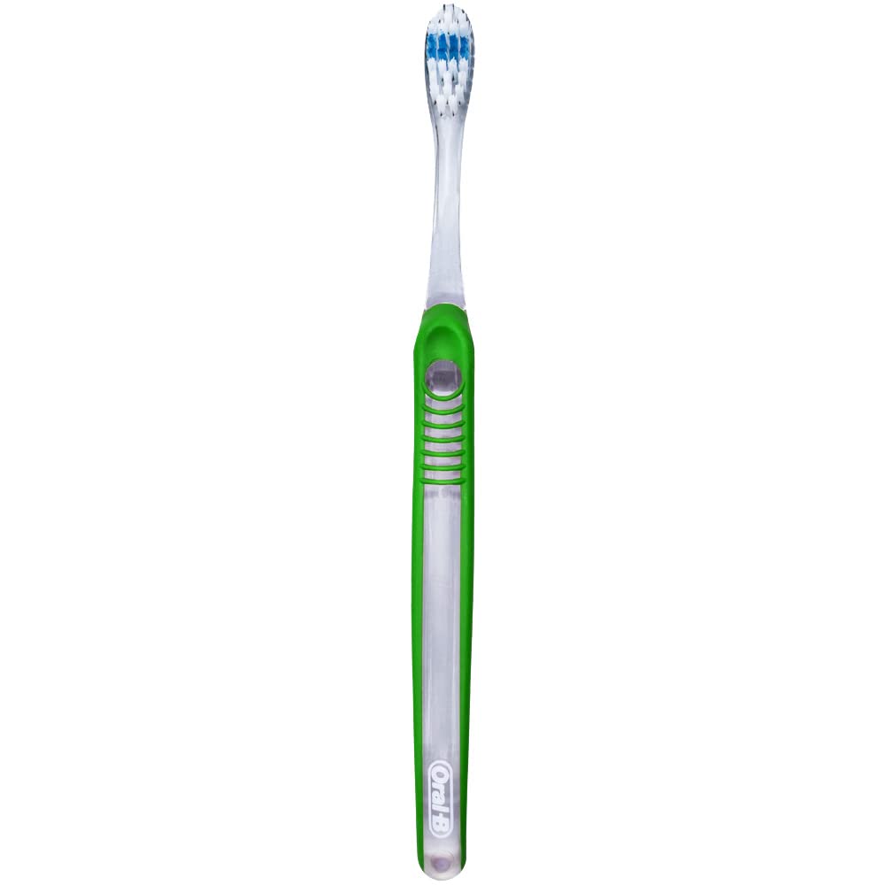 Oral-B Indicator Flat Trim Toothbrush, 30 Soft, (Colors Vary) - 1 Count