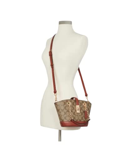 Lane Bucket Bag In Signature Canvas