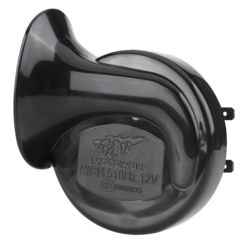 Horn Speeker Waterproof 12V, Keenso Universal Loud Electronic Air Horn for Motorcycle Auto Car Scooter (TypeB)