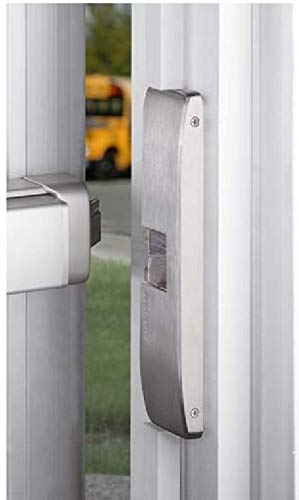 HES 9400 Electric Strike Slim line Surface Mounted Solution Satin Stainless Steel (630) Dual Voltage (12/24 VDC/VAC) ANSI/BHMA A156.31 Grade 1 & UL Certified