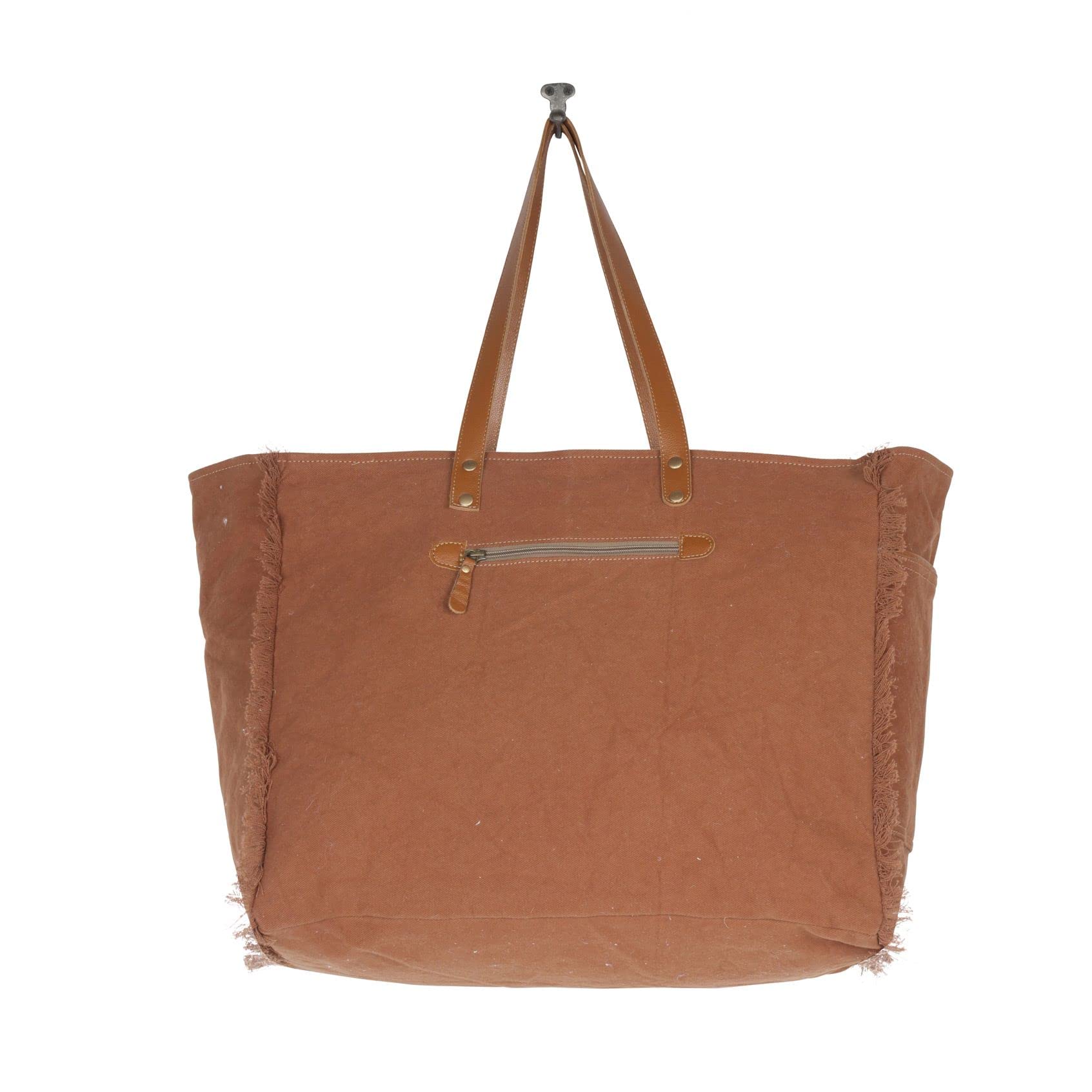 Myra Bag Woodsy Canvas & Hairon Bag S-4391