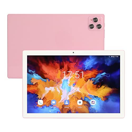 Qinlorgo Office Tablet, 10.1 Inch CPU Octa Core 5G WiFi 4G LTE Gaming Tablet for Business (US Plug)