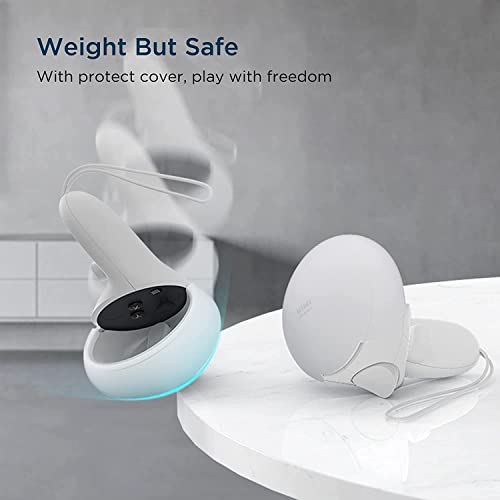KIWI design VR Weight Controller Fitness Accessories, Adjustable Weight Dumbbell Controller Work with All VR Exercise/Fitness/Game APPs (Stock Controllers NOT Included)