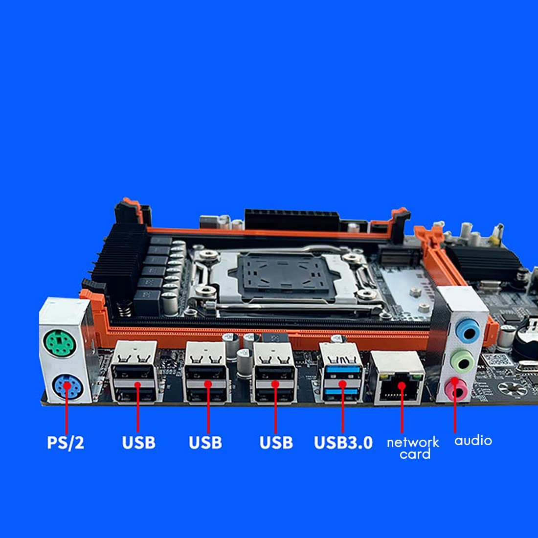 Oligemok DDR4 Mainboard,X99 LGA2011-3 Computer Desktop Motherboard
