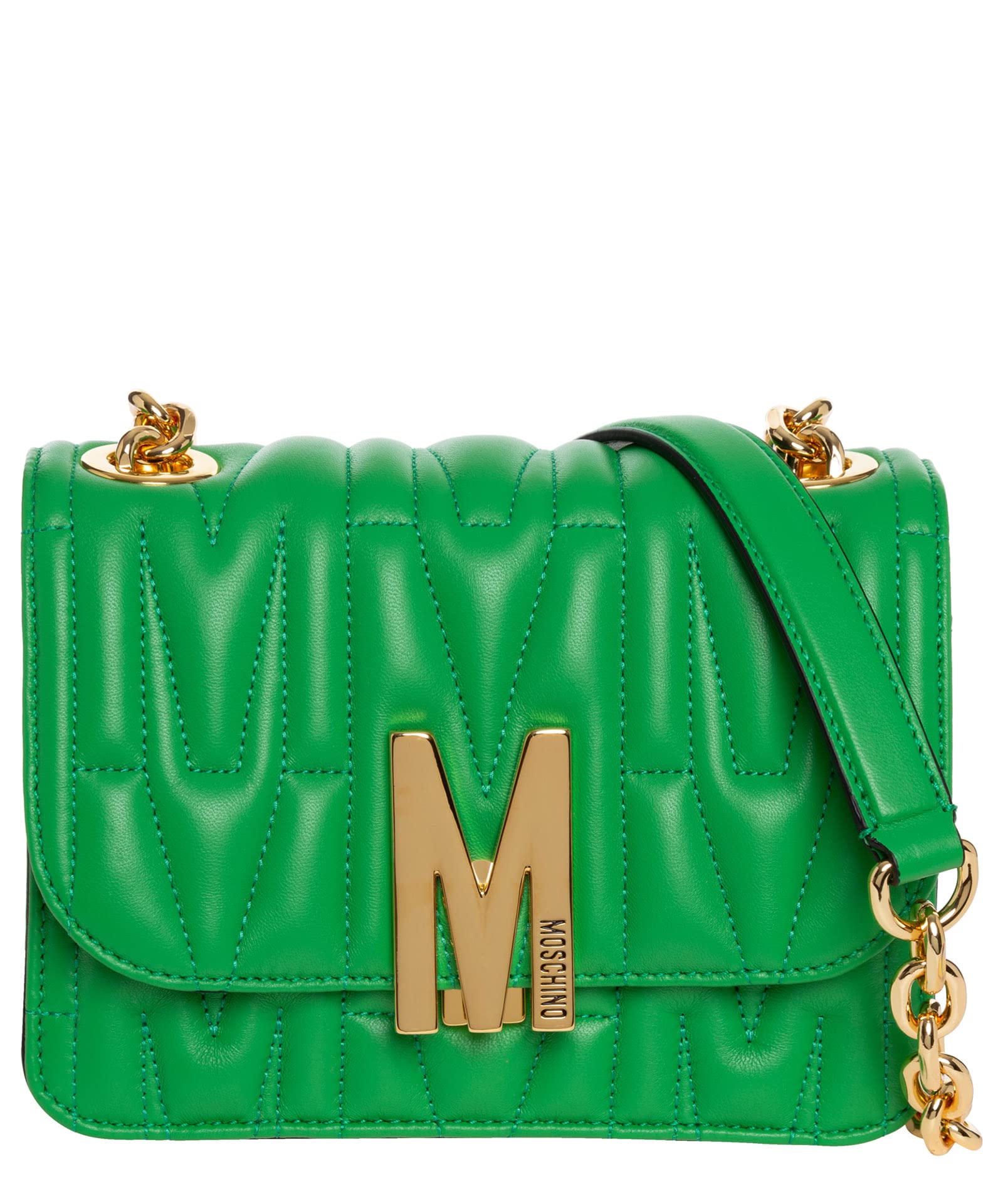 MOSCHINO women crossbody bags green