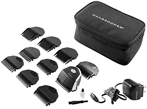 MANGROOMER The Looking Good Bundle Self-Haircut Kit Nose & Ear Hair Trimmer