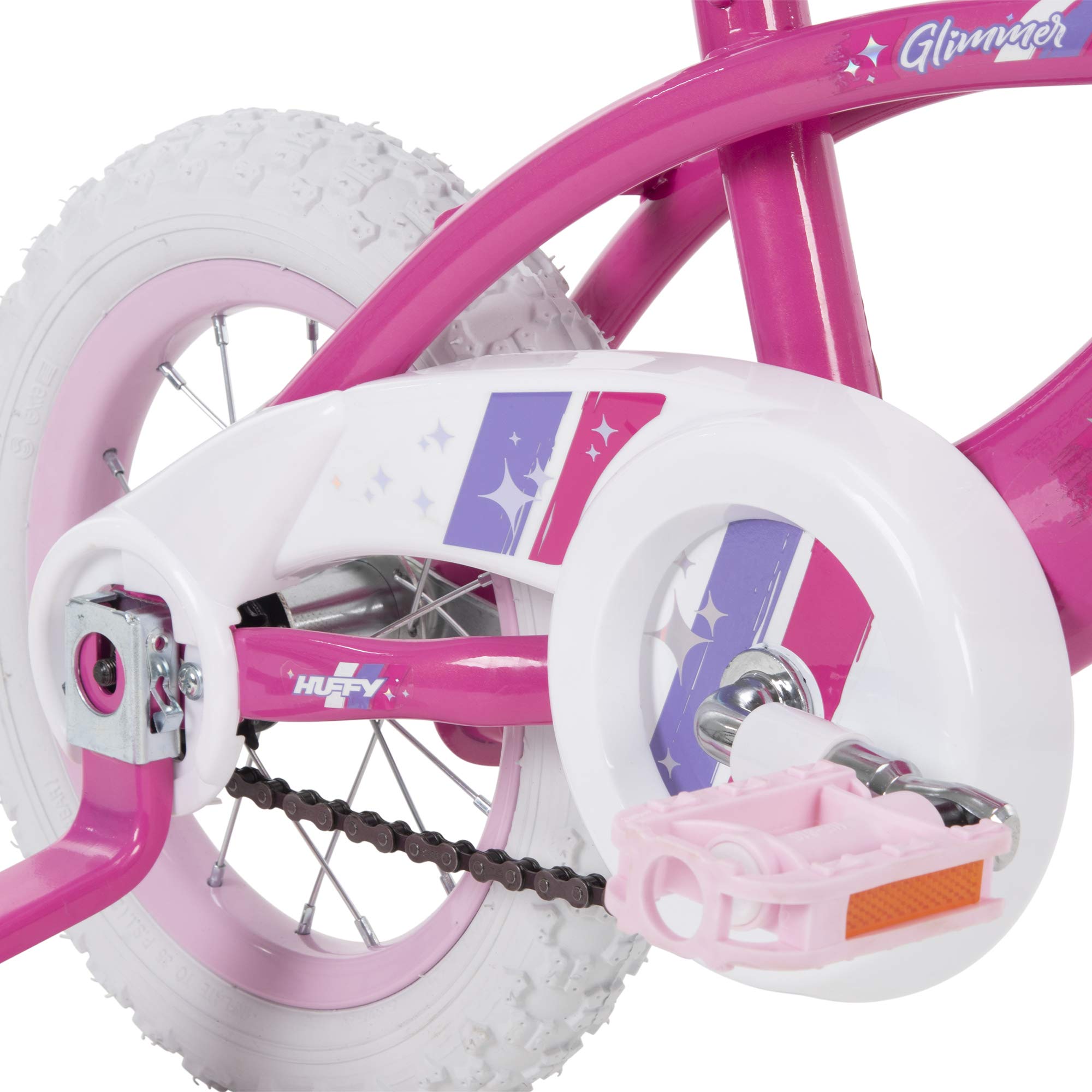 Huffy Kid Bike Glimmer 18 inch Purple Quick Assembly