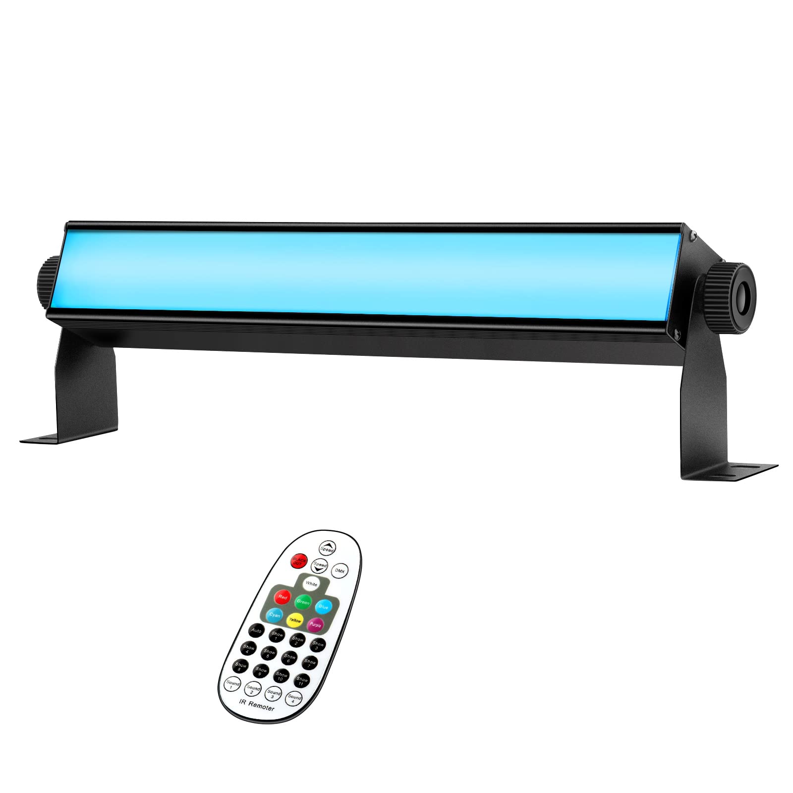 LED Stage Wash Light Bar - OPPSK 16” 72LEDs RGB Wall Washer Light with Chase Function Sound Activated Auto Programs DMX Light Bar for Wedding Party Church Christmas Stage Lighting