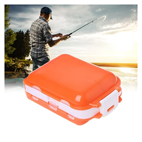 MEFESE Small Fishing Tool Box Outdoors 3-Tray Tackle Box Portable Tackle Organizer for Fishing Accessories Mini Toolbox
