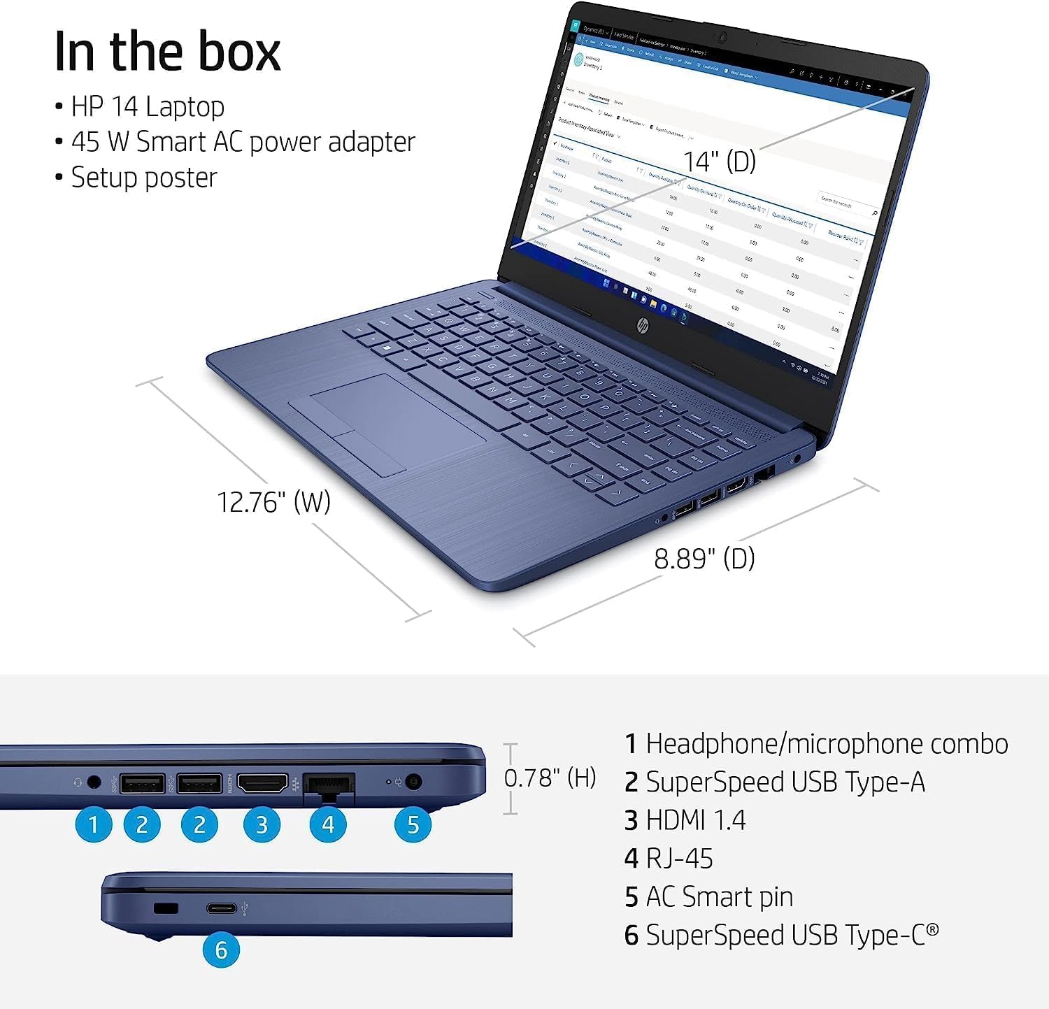 HP Newest Stream 14" Laptop, Intel Celeron N4020 Processor, 4GB RAM, 64GB eMMC, WiFi, Bluetooth, HDMI, Webcam, USB Type-A&C, Windows 11 S, GM Accessory - Pink
