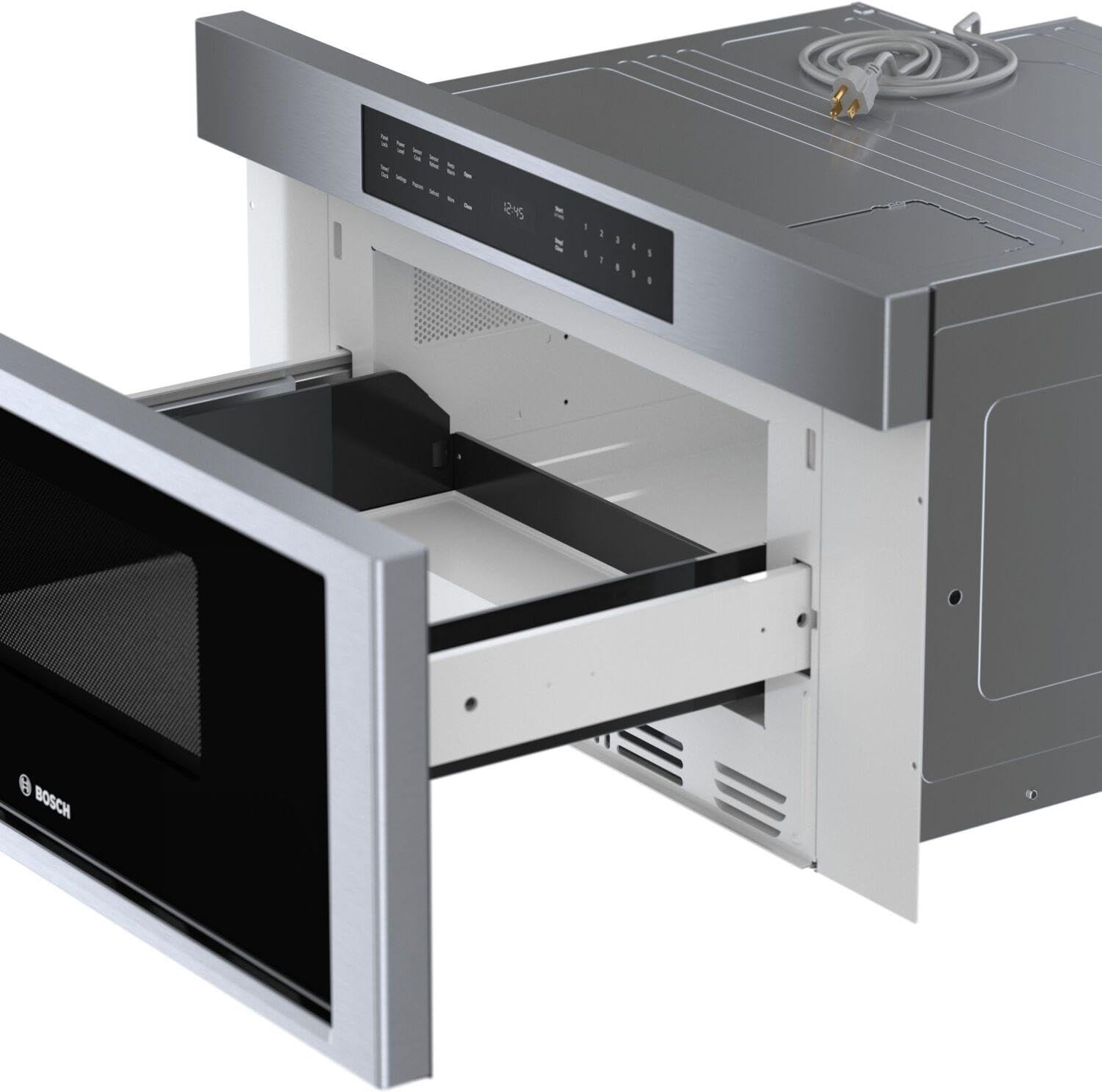 HMD8053UC 30 800 Series Drawer Microwave with 1.2 cu. ft. Capacity 950 Watt Microwave Power and Automatic Sensor Programs in Stainless Steel