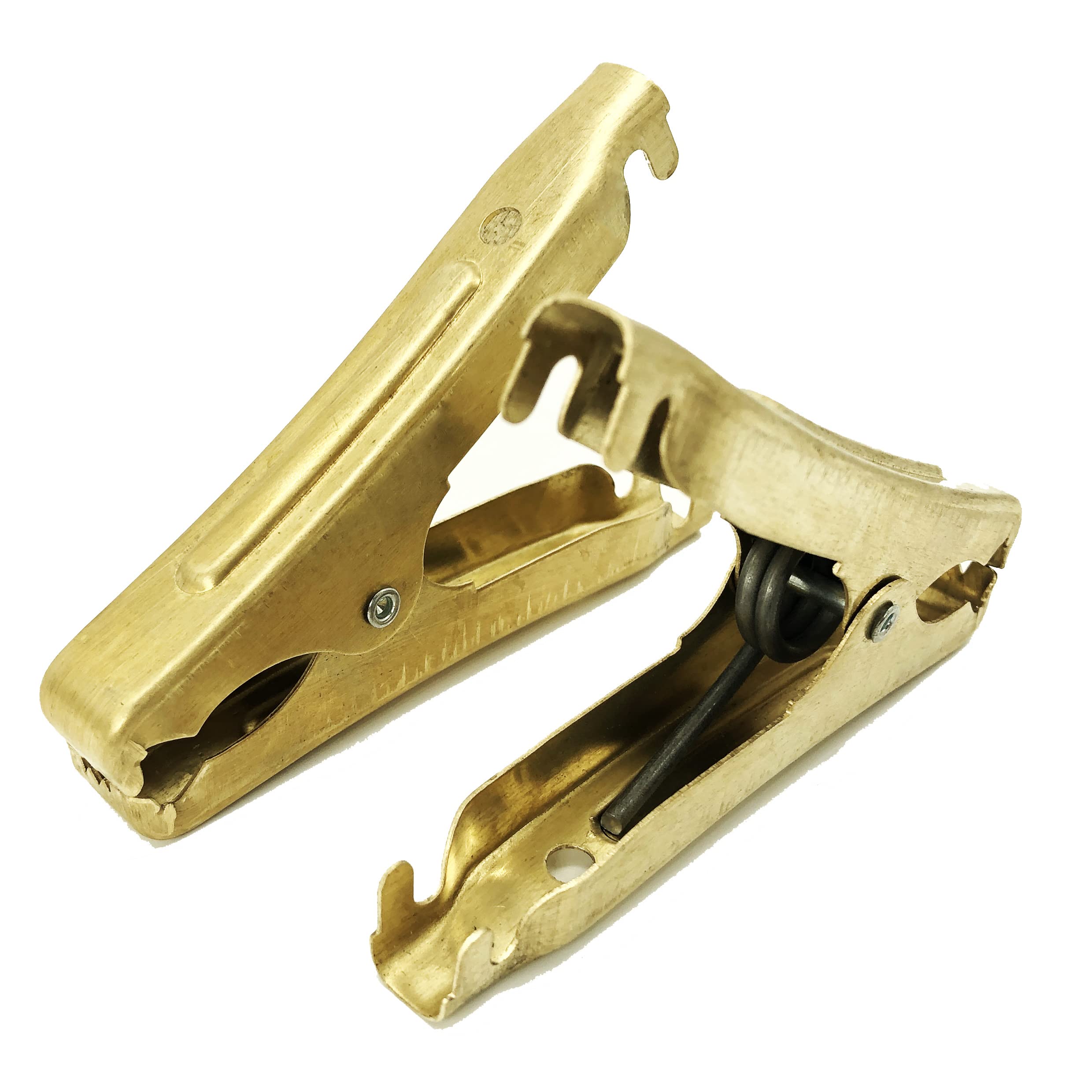 Jumper Cable Battery Clamps Crocodile Clamp brass Clamps 100A/800A/1500A Car Battery Charger Clamps Power Replacement Battery Alligator Clips Jumper Cables Clamp-S(100-500A)