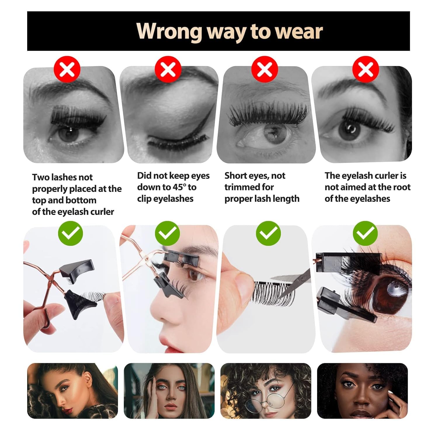 KASTUMBGA Magnetic Eyelashes without Eyeliner, Natural Looking Magnetic Eyelashes 3D Effect,Reusable False Eyelashes Easy to Wear with applicator 2 Pairs… (Magnetic Lashes Fly DIY)