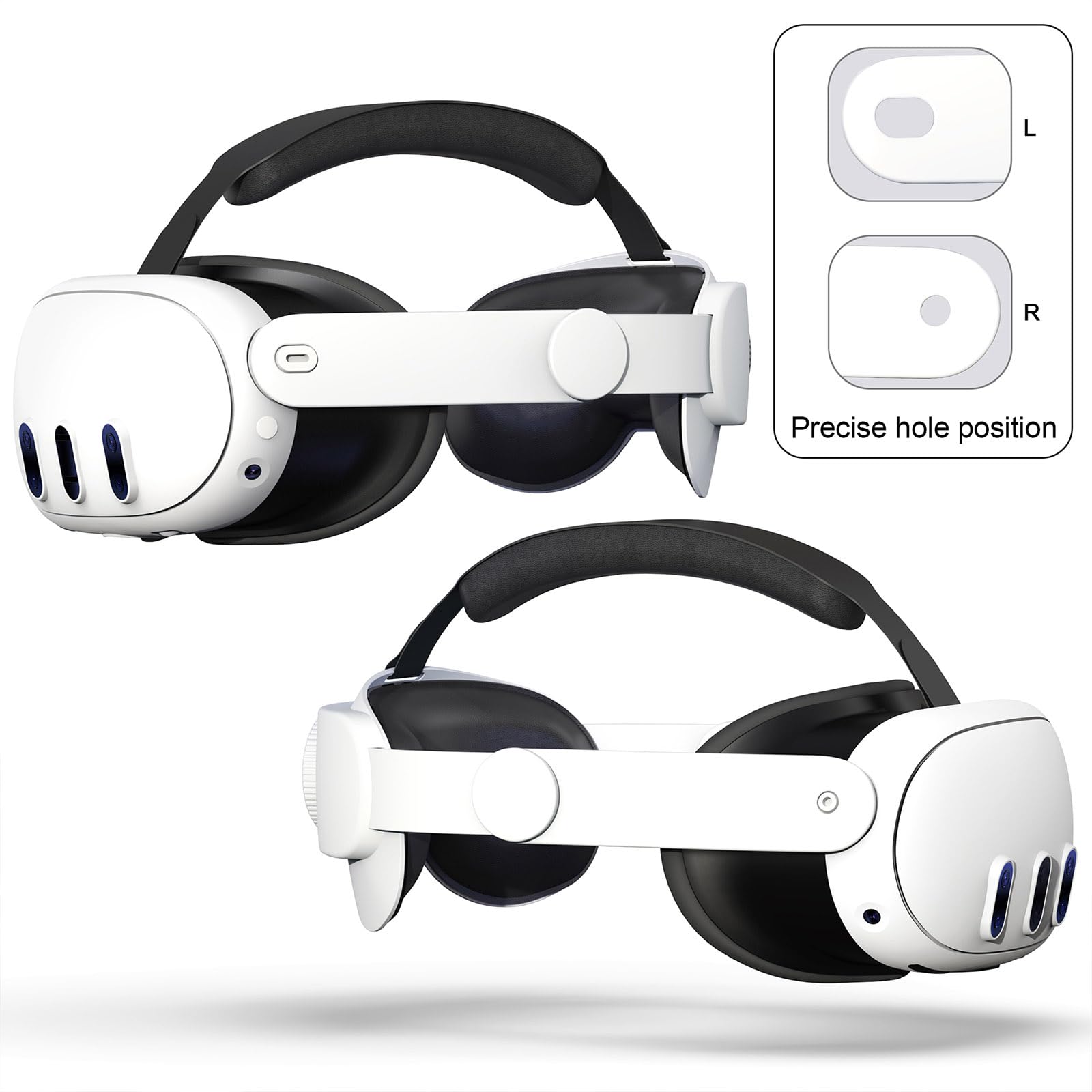 Head Strap for Meta/Oculus Quest 3, Adjustable Elite Strap Headband Replacement for for Oculus Quest 3 Accessories
