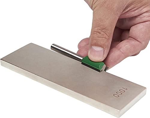 Trend Complete Sharpening Set: 6 Inch Diamond Bench Stone, Tapered File, Leather Strop, Lapping Fluid, Mirror Paste, Cleaning Block & Storage Case, DWS/KIT/K