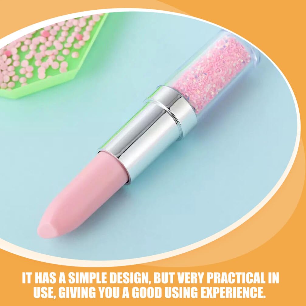 SEWACC 2pcs Diamond Embroidery Pen Rhinestone Picker Tool Diamond Dotting Pen Nail Pen for Diamond Rhinestone Painting Tool