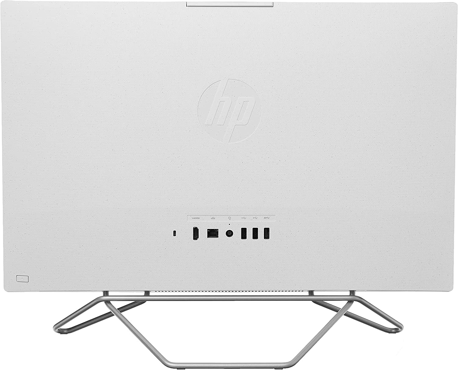 HP 2023 Newest All-in-One Bundle PC, 23.8 Inch FHD Touchscreen Display, AMD Ryzen 5-5625U Processor, 16GB RAM, 1TB SSD, AMD Radeon Graphics, Wi-Fi, Dual Computer Speakers, Windows 11 Home