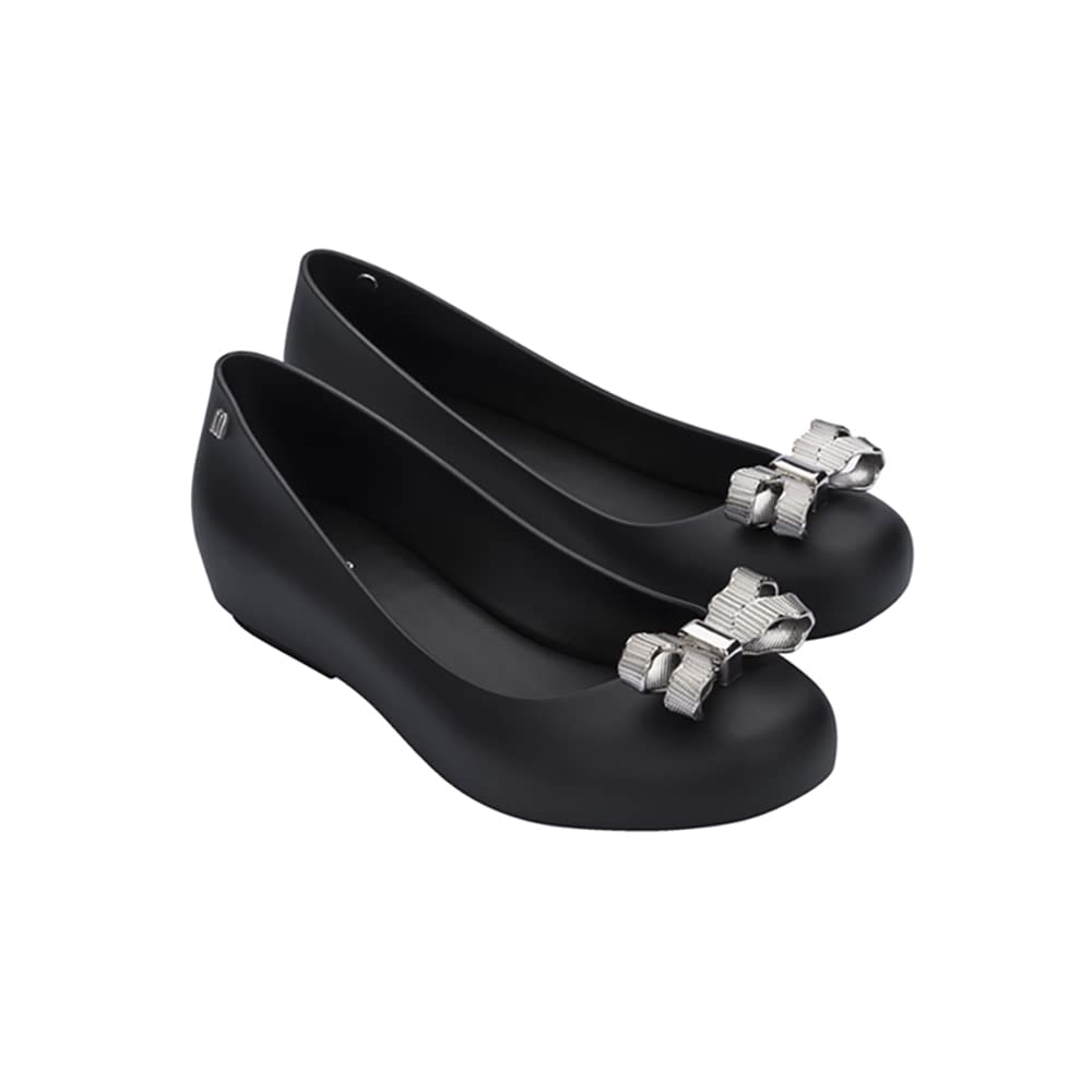 Melissa Womens Dora Ballerina Shoes Black 10.5