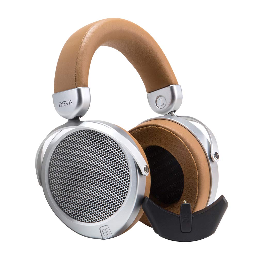 HIFIMAN Deva Over-Ear Full-Size Open-Back Planar Magnetic Headphone with Bluetooth Dongle/Receiver, Balanced Input, Easily Switch to Wireless, USB/Wireless/Wired