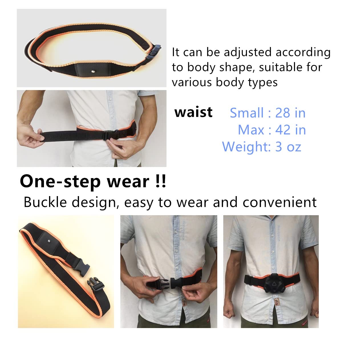 JADERY vive tracker straps and belt 3 in 1 vr full body tracking tundra tracker straps