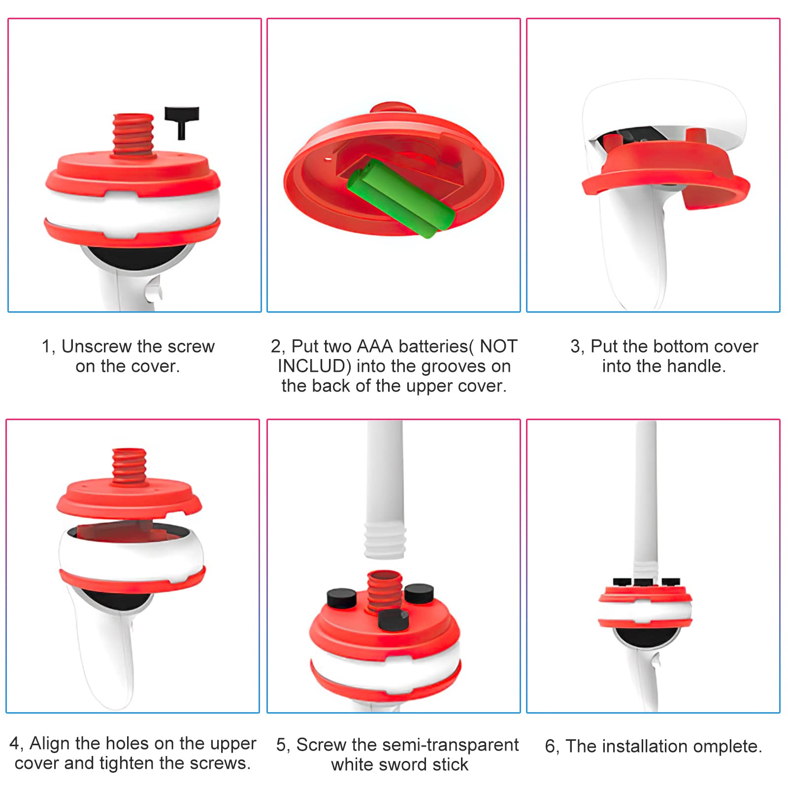Number-one VR Game Lightsabers for Quest 2 Controllers, Quest 2 Accessories Beat Saber Games Accessories Enhanced Beat Saber Gaming Experience