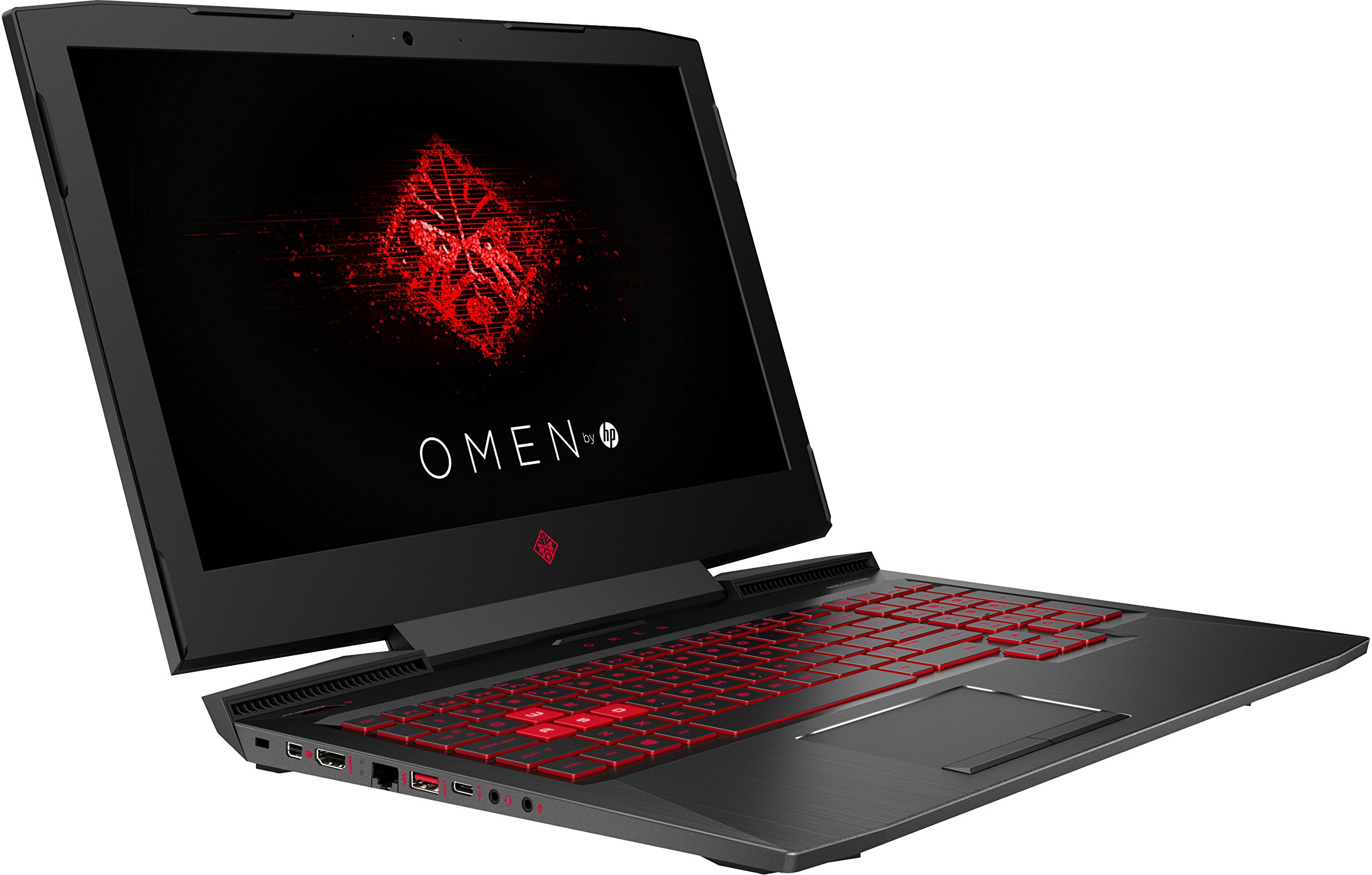 HP 15-CE198WM 15.6″ FHD Gaming Laptop, Windows 10, Intel Core i7-8750H Processor, NVIDIA GeForce GTX 1060 Graphics, 16GB DDR4 SDRAM Memory, 1TB Hard Drive + 256GB SSD, Backlit Keyboard