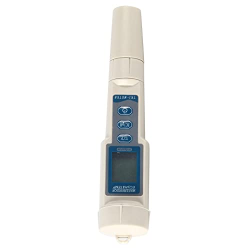 Portable Multi-functional Water Tester - Digital pH/EC/TEMP Meter for Accurate Water Quality Testing - Pen Type Tester with High Accuracy Results