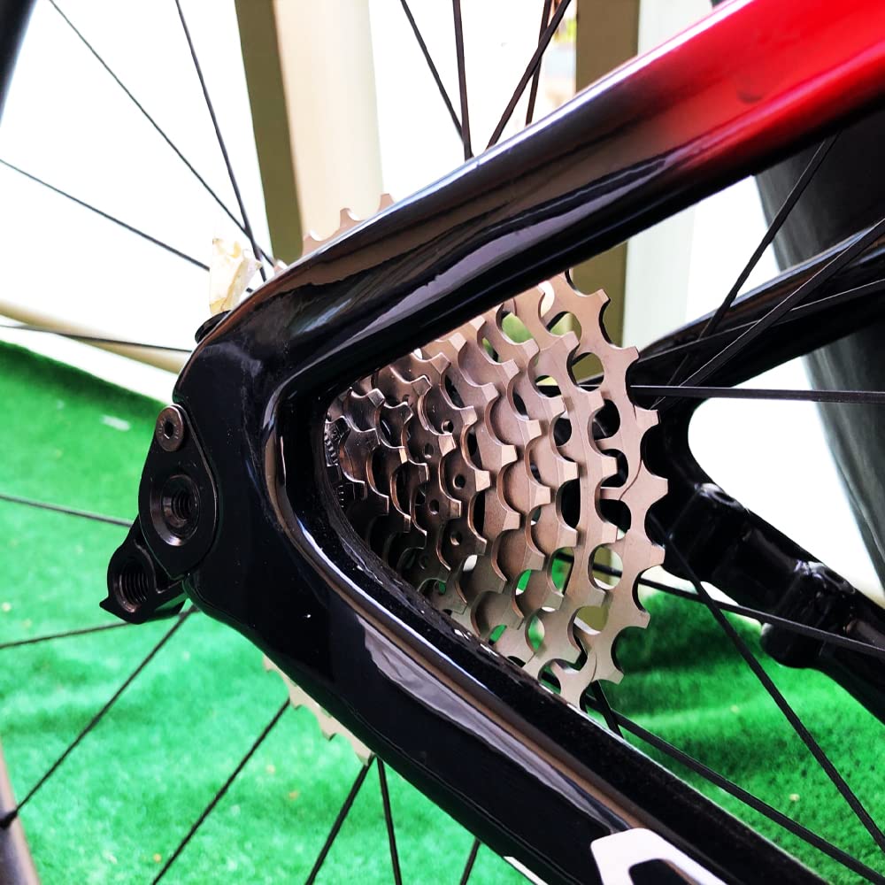 JFOYH 10 Speed Cassette 11-36T for MTB and Road Bike, Compatible with HG Hub System, Except Microspline & XD