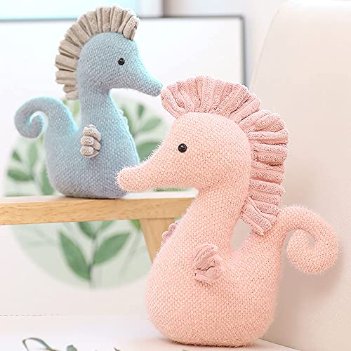 MIXATREY Seahorse Plush, Stuffed Animal Plush Toy for Kids Gifts (B)