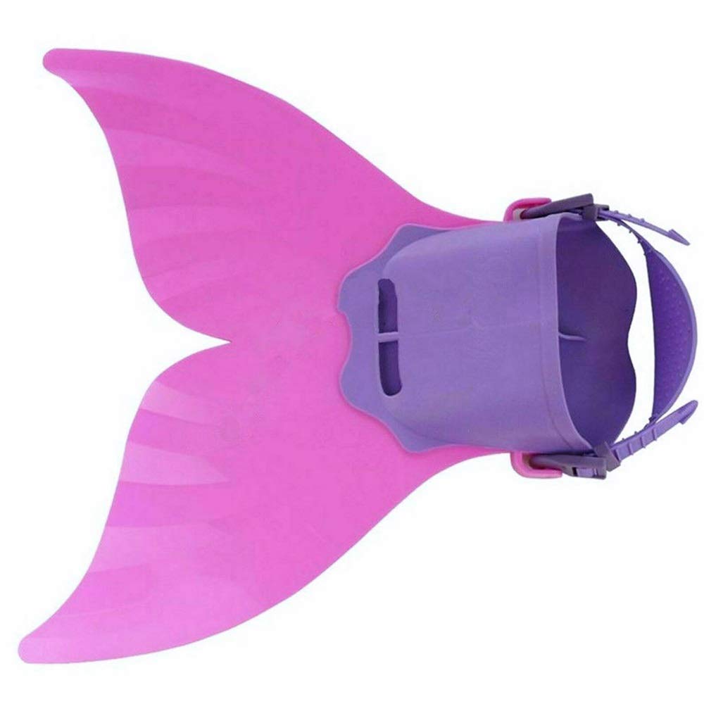 Hype Mermaid Tail Mono Fin Flippers Swimming Toy Footwear (Pink)