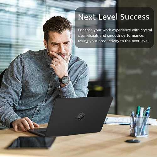 HP 17.3” FHD Business Laptop, Intel Core i7-1255U, Intel Iris Xe Graphics, 16GB RAM, 256GB SSD, Wi-Fi 6, Bluetooth, Black, Windows 11 Pro, 32GB Hotface USB Card
