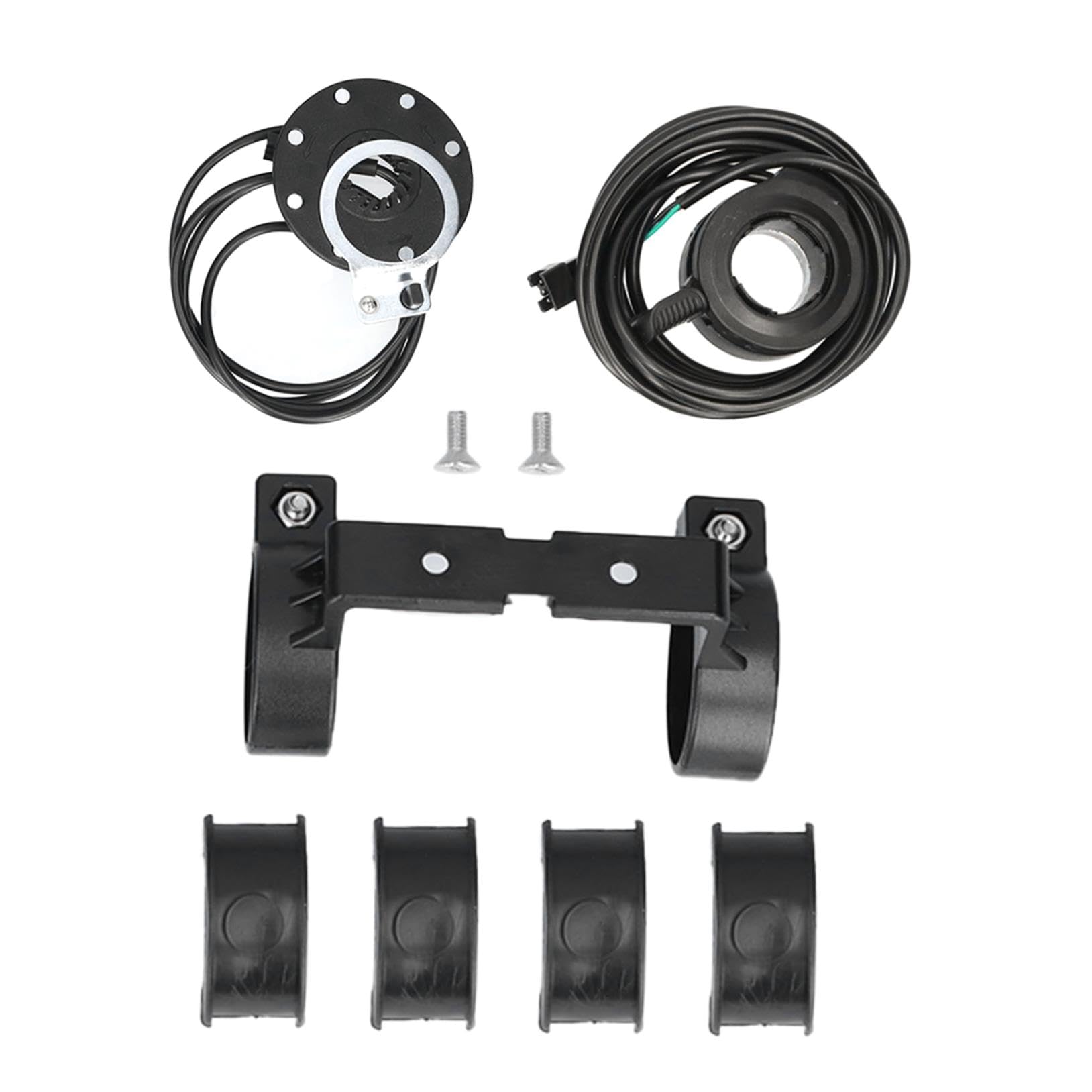 haillusty Your Ride with Our Electric Conversion Kit - E-Bike Controller KT-LCD3 Display Kit 3/4 Motor - 500W Powerful and Efficient Electric Bike Kit-size1