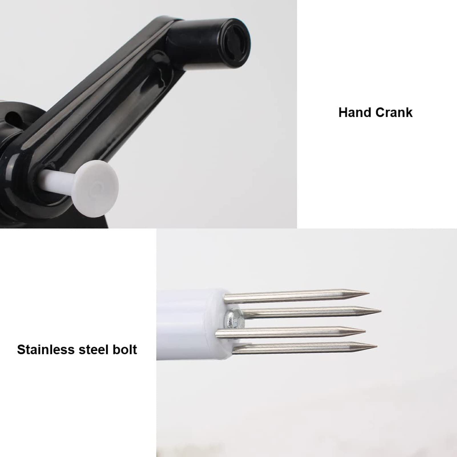 Hand-Cranked Apple Peeler, Pear Peeler 360 Degree Rotating Disc Quick Apple Peeled Machine You can peel potatoes, kiwi other fruits and vegetables. (Black)