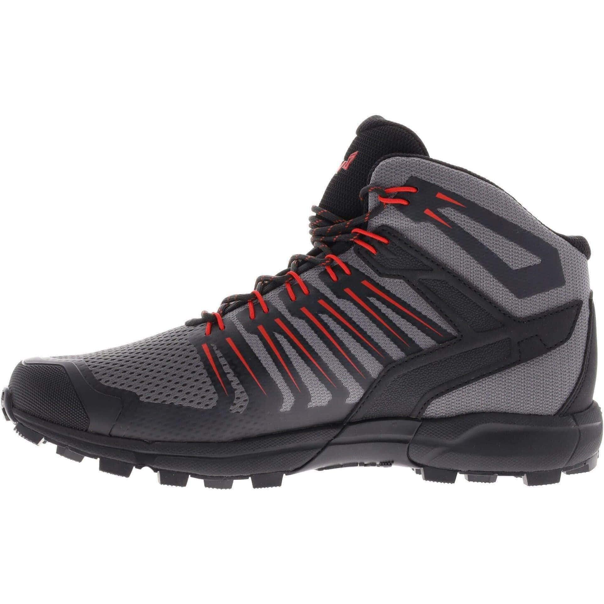 Inov-8 Men's Roclite 345 GTX Hiking-Boots, Grey/Black/Red, 14