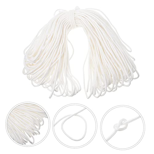 Yardwe Clothes Line Outdoors 1pc Flagpole Rope Camping Clothesline Travel Clothesline Outdoor Clothesline Laundry Rope Line Flagpole Replacement Cotton Rope Clothes Drying Rope Set