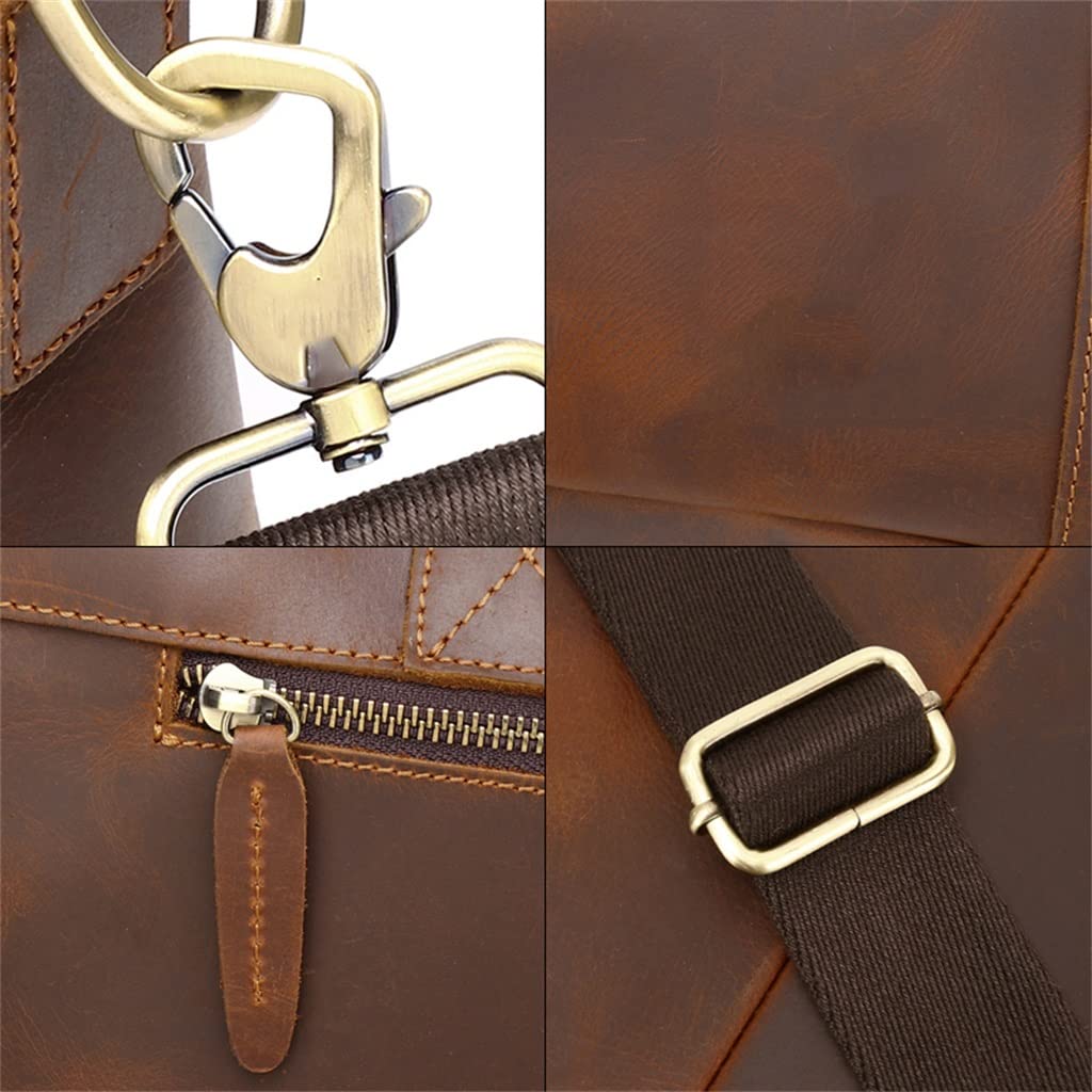 LIRUXUN Men Handbag Men Business Laptop Bag Briefcases for Messenger Tote Large Capacity Messenger Bag