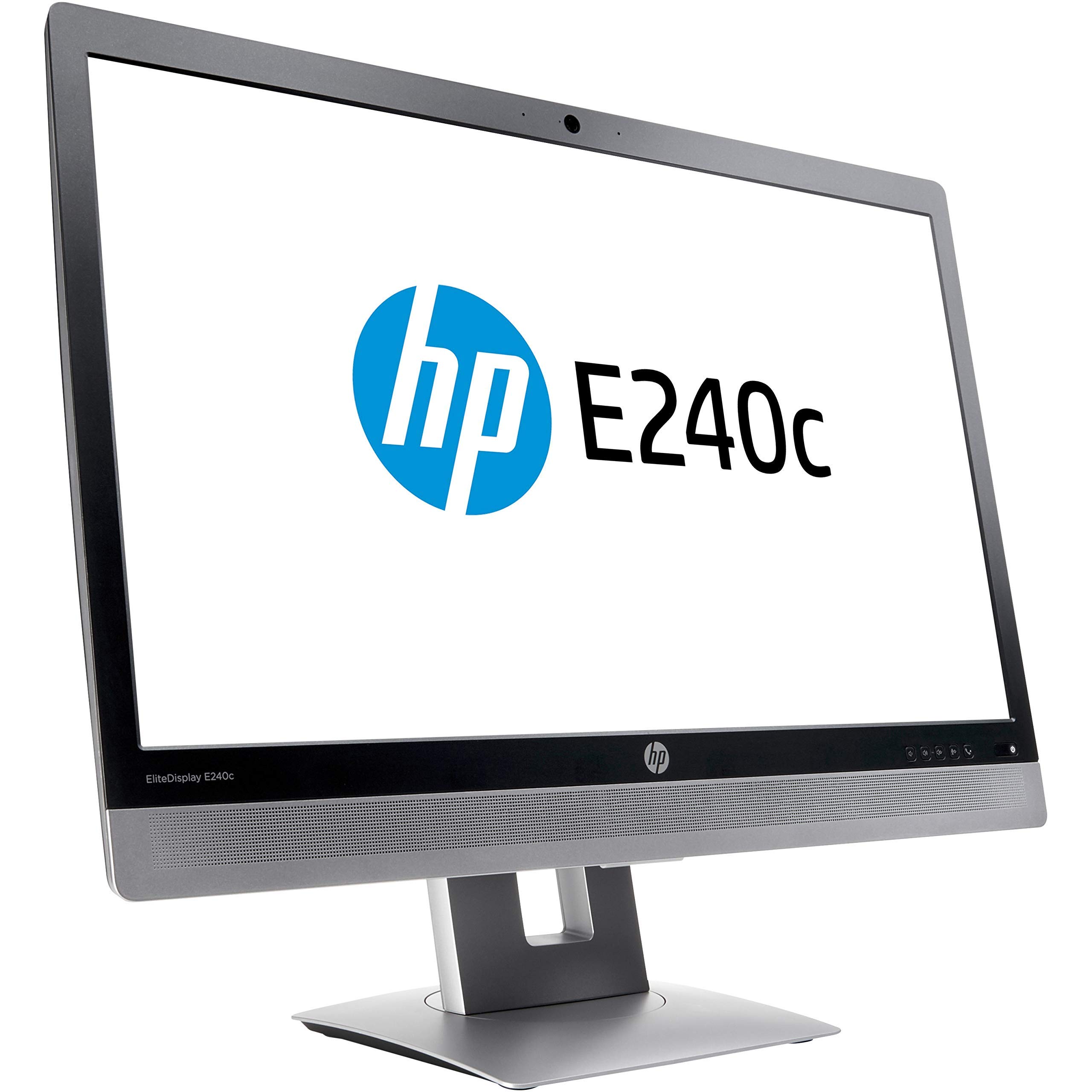 HP EliteDisplay E240c 23.8in Video Conferencing Monitor (M1P00A8#ABA) (Renewed)