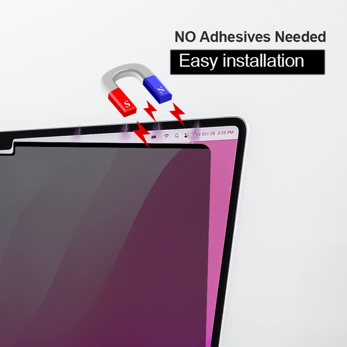 Laptop Magnetic Computer Privacy Screen Protector Filter for 2021 MacBook Pro 14 Inch (A2442)