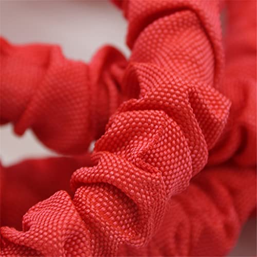JIAMEI 2/3/5m Fitness Equipment Double Resistance Band Training Pull Rope Stretch Rope Track Field Running Explosive Force Jumping (Color : White-Dinosaur Doodle4, Size : 2m)