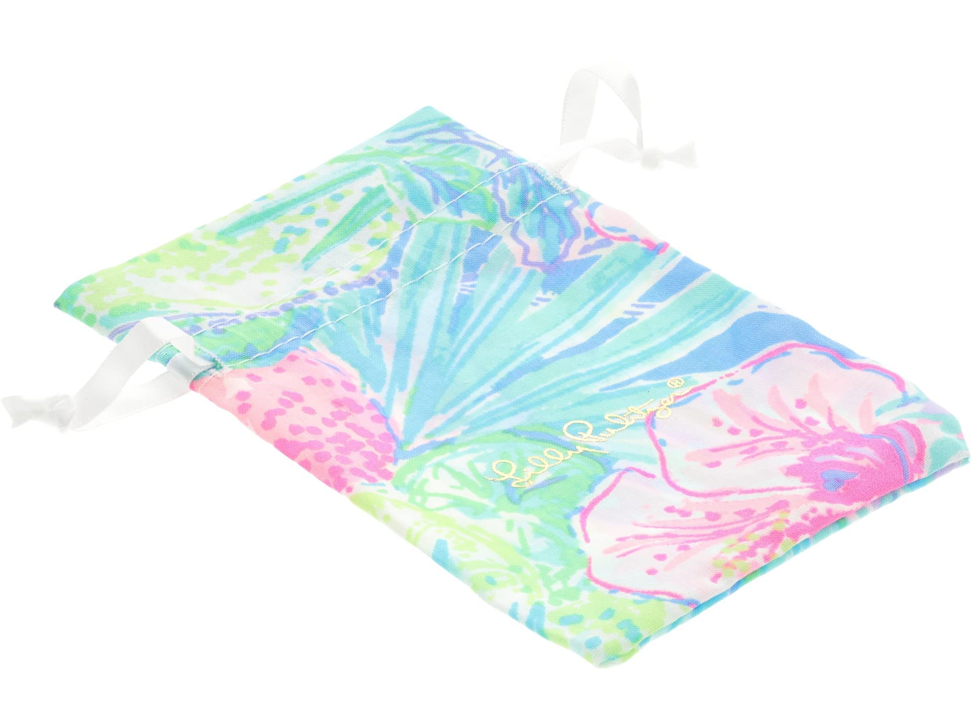 Lilly Pulitzer Seaside Soleil Earrings for Women - Gold-Tone Construction with Pearl Accent, and Seaside Soleil Design Gold Metallic One Size One Size