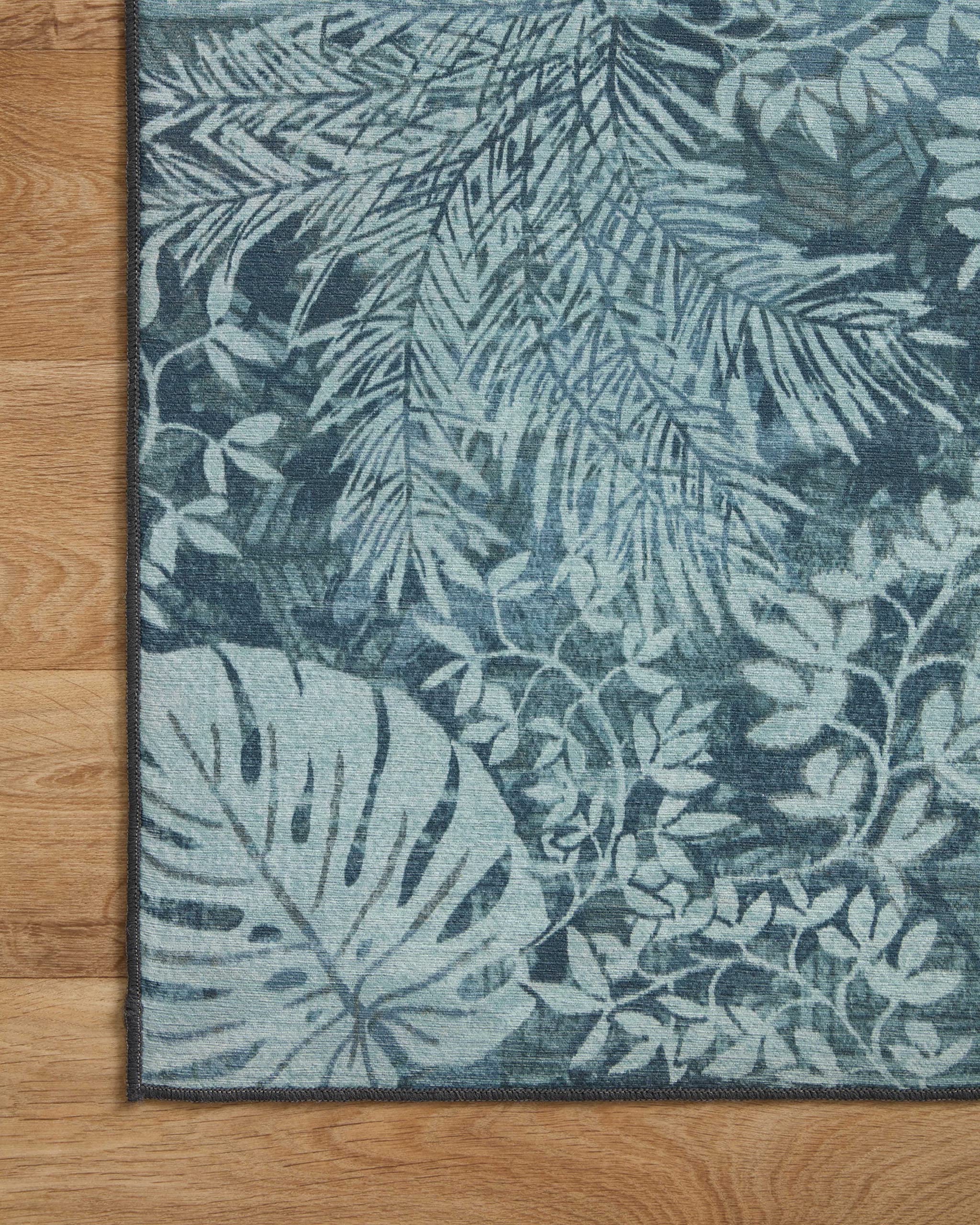 Justina Blakeney x Loloi Pisolino Collection PSO-04 Teal / Lagoon 8'-6" x 11'-6" Area Rug