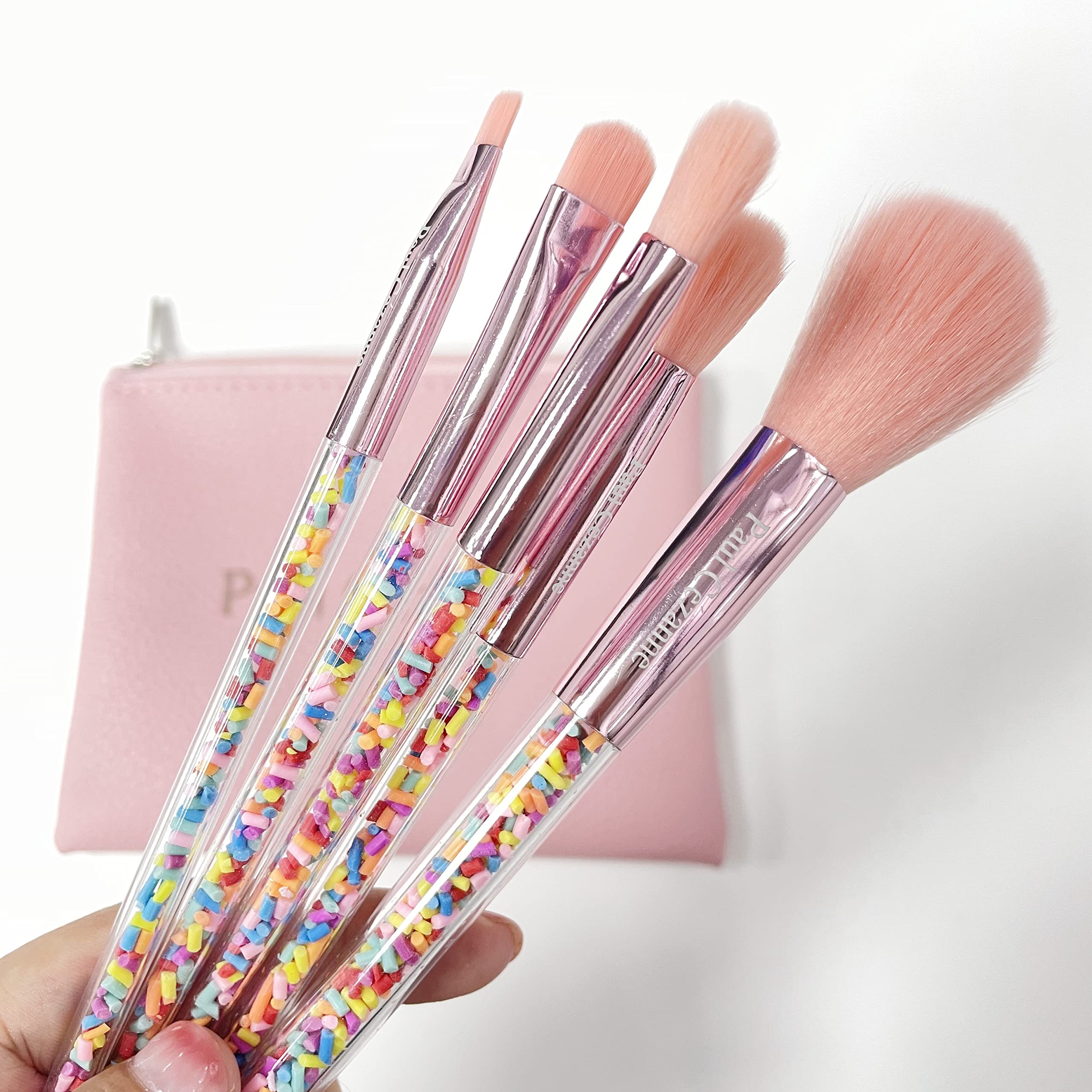 Paul Cezanne Make-up brushes,Real Perfection Makeup Brushes,Makeup Brush Set Powder Foundation Contour Blending Eyeshadow Brow Make-Up Brush Kit.
