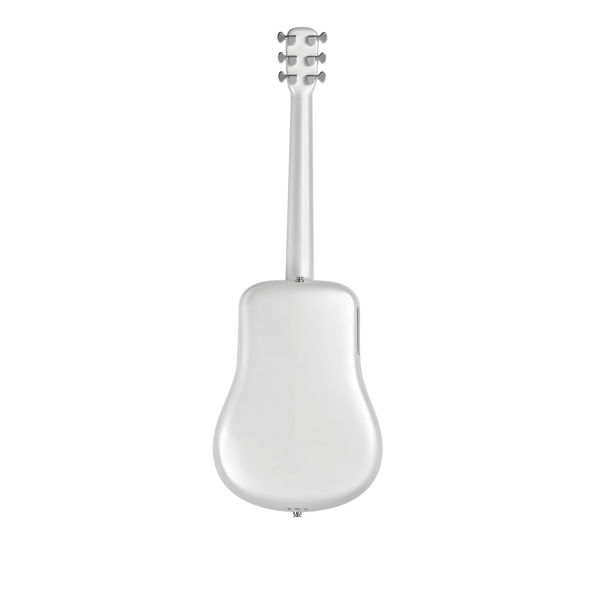 LAVA ME 3 Smartguitar, Carbon Fiber Acoustic Guitar with Tuner, Recording and Beat Functions, Multiple Performance Effects, Suitable for Beginners, Adults, Right Travel Guitar(White 36 inch Space Bag)