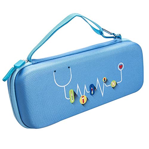 Predyn Stethoscope Case Suitable for Household Stethoscope Storage Bag Classic Stethoscop Protective Box(Blue)