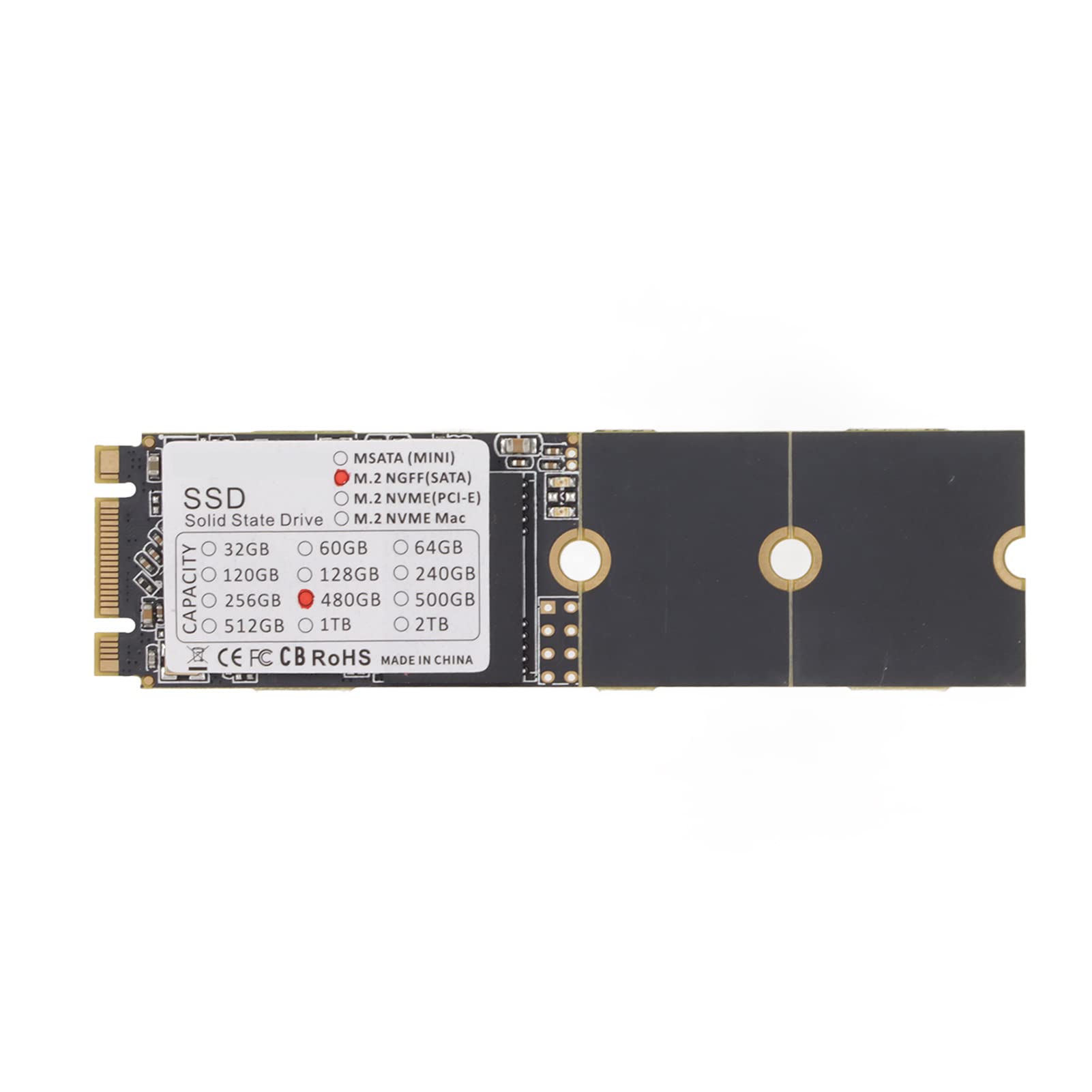 M.2 SSD, Slim Portable SSD with antifall Protection for Tablet pc Laptop